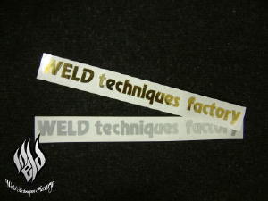 Weld Techniques Factory U.S.A. : Products 3: Weld Team Stuff /Drift ...